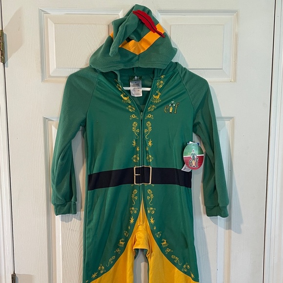 ELF | Costumes | Elf Size 8 Pjammy Or Costume Green And Yellow | Poshmark